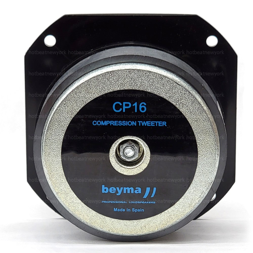 Beyma CP-16 Compression Black Super Tweeter 8-ohm CP16 – Hot Beat Electronics