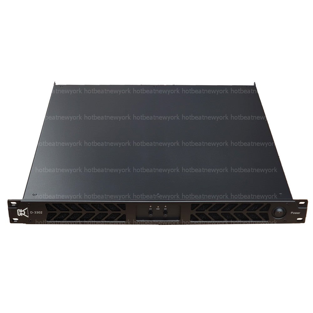 CVR Audio D-3302 2-Channel Class-D Power Amplifier 3300 Watts RMS 8-oh ...