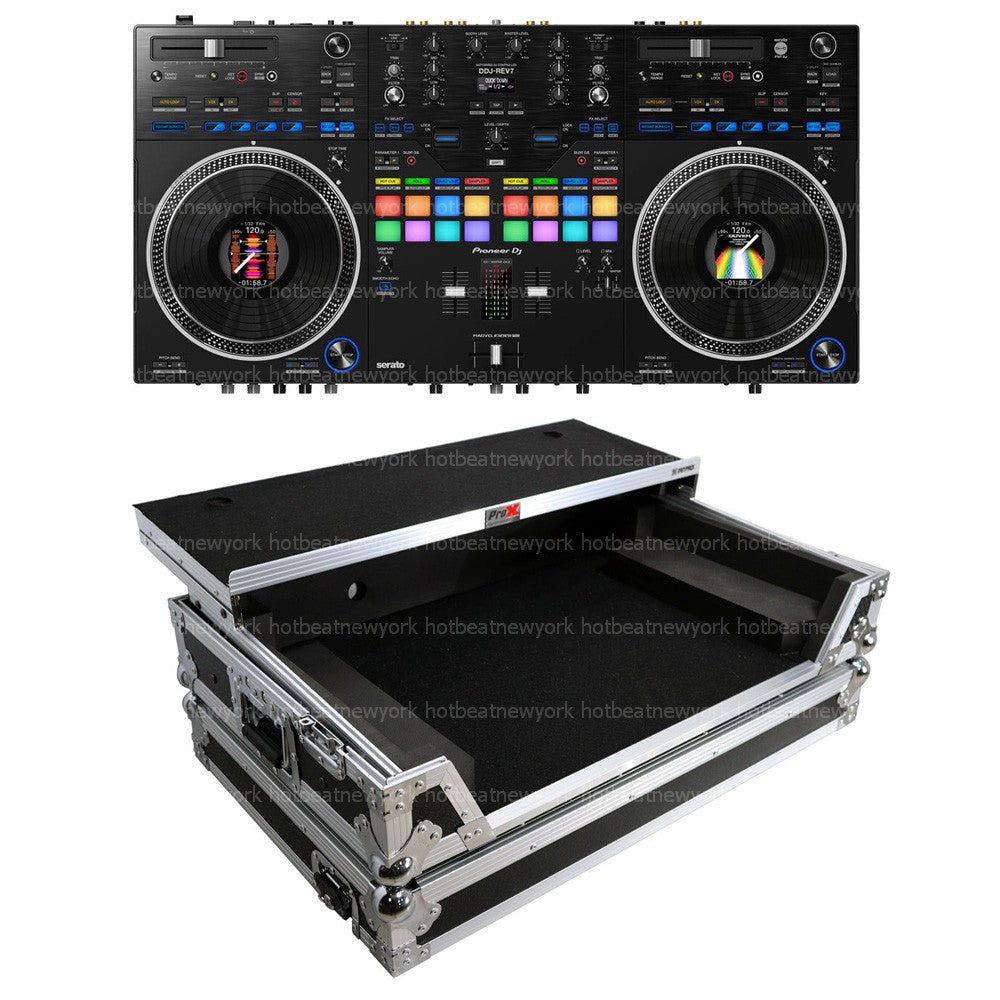 Pioneer DJ DDJ-REV7 2-Channel DJ Controller with Motorized Jog Wheels ...