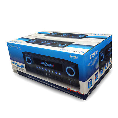 Technical Pro RX38UR Stereo Receiver Tuner USB SD Card Input FM AUX 81 ...