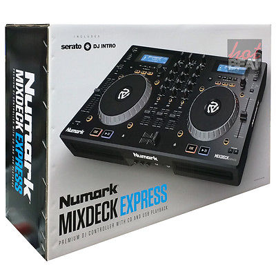 Numark Mixdeck Express MkII Mk2 3-Channel Dual CD Pro DJ Controller 67 ...