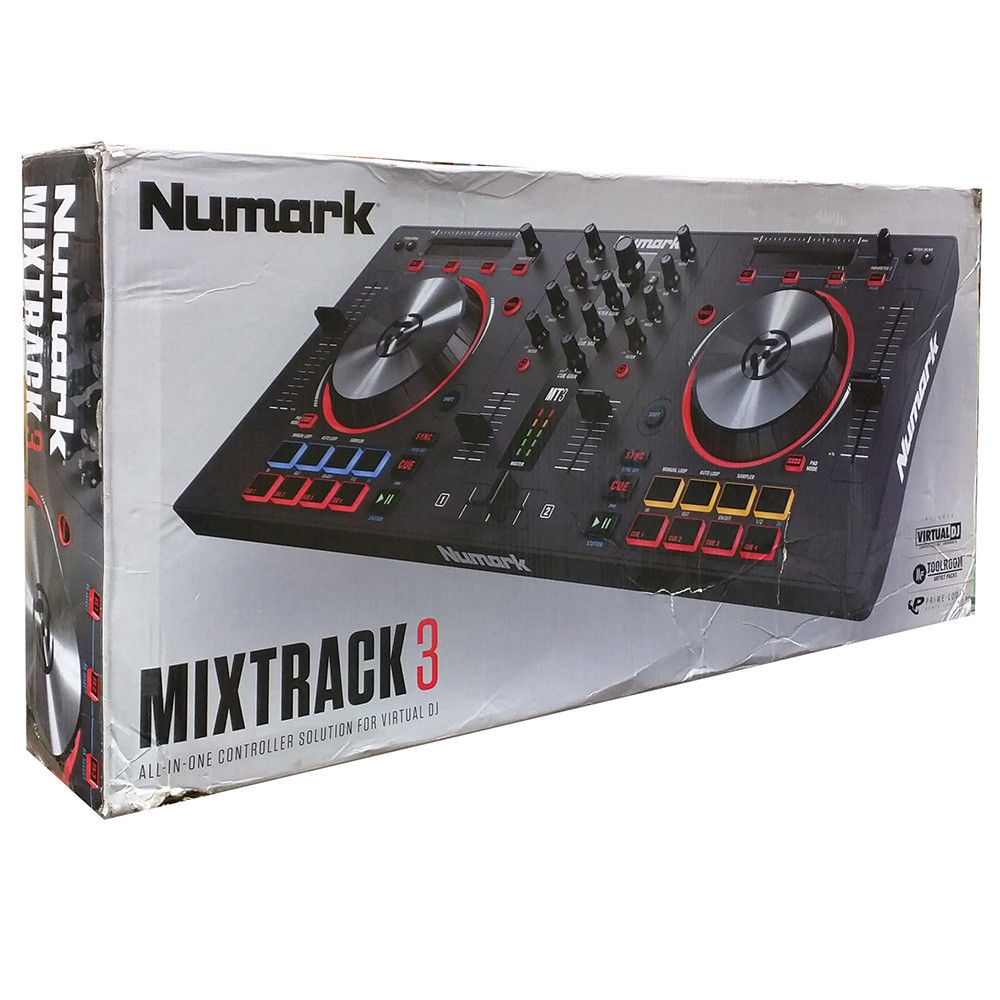 Numark MixTrack 3 III Portable DJ Controller *NOS* 0676762191616 Virtu ...