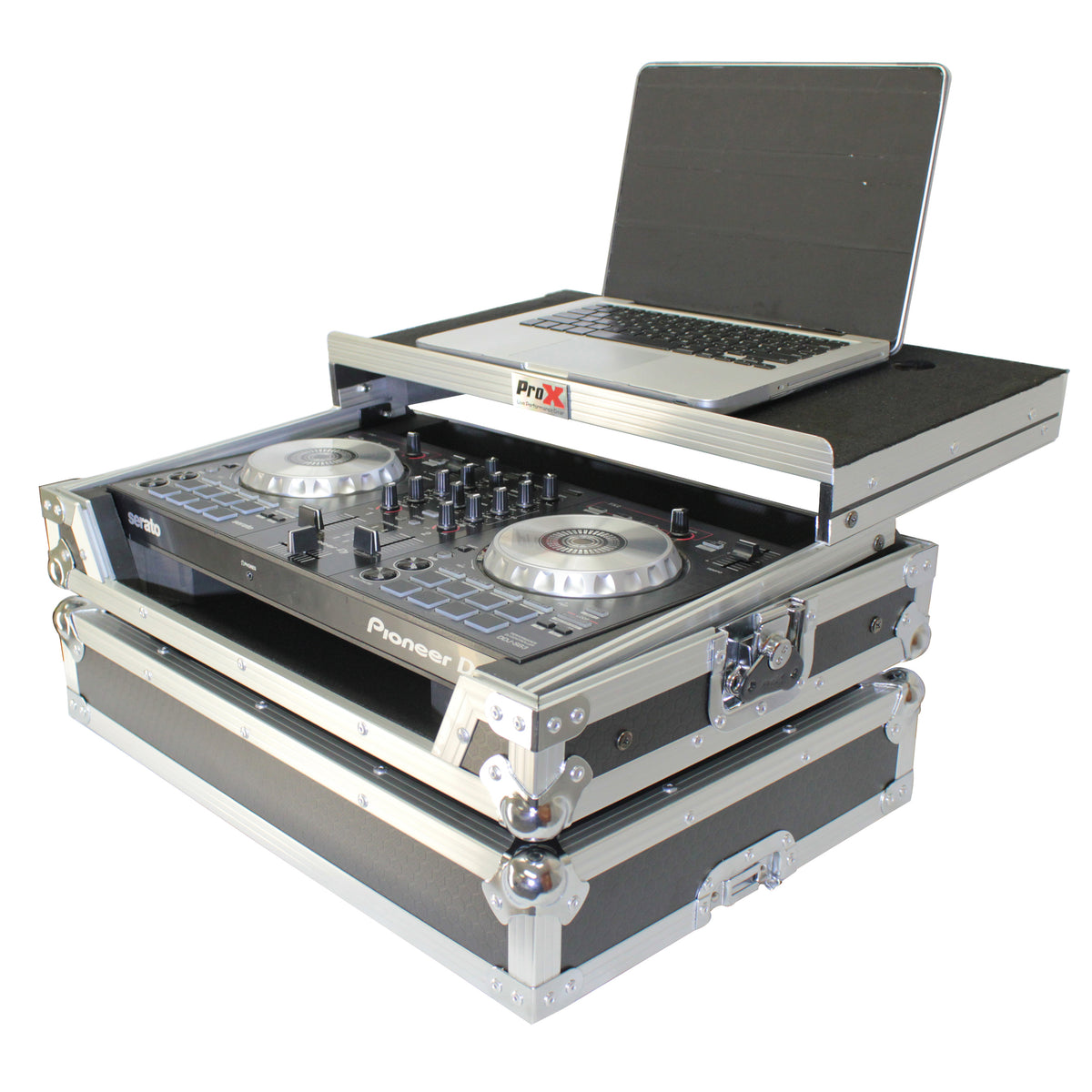 ProX X-DDJSB3LT ATA Flight Case For Pioneer DDJ-SB3 DDJ-FLX4 DDJ-400 D ...
