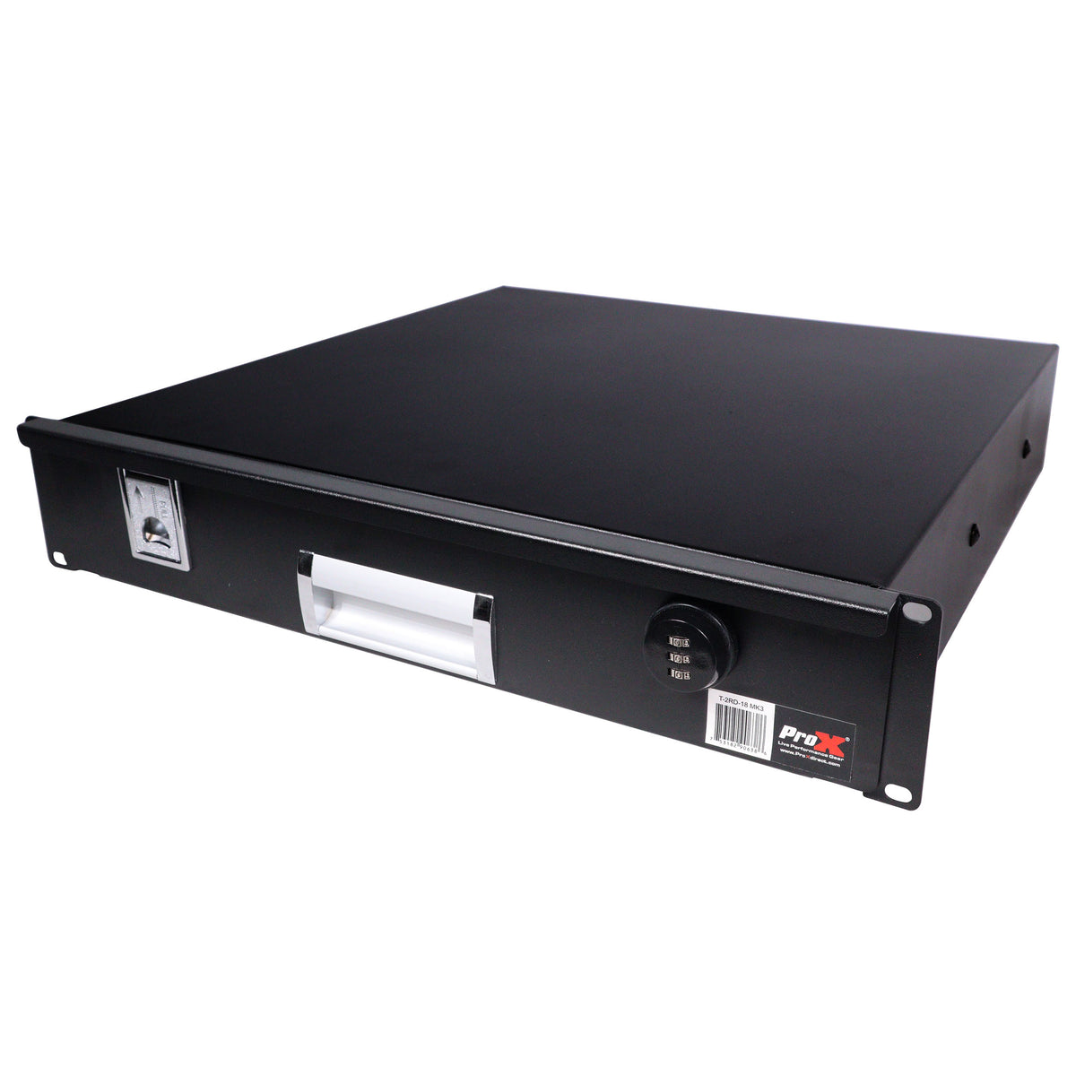 ProX T-2RD-18 MK3 2U Rack Space 18" Depth Rack Mount Drawer for Audio ...