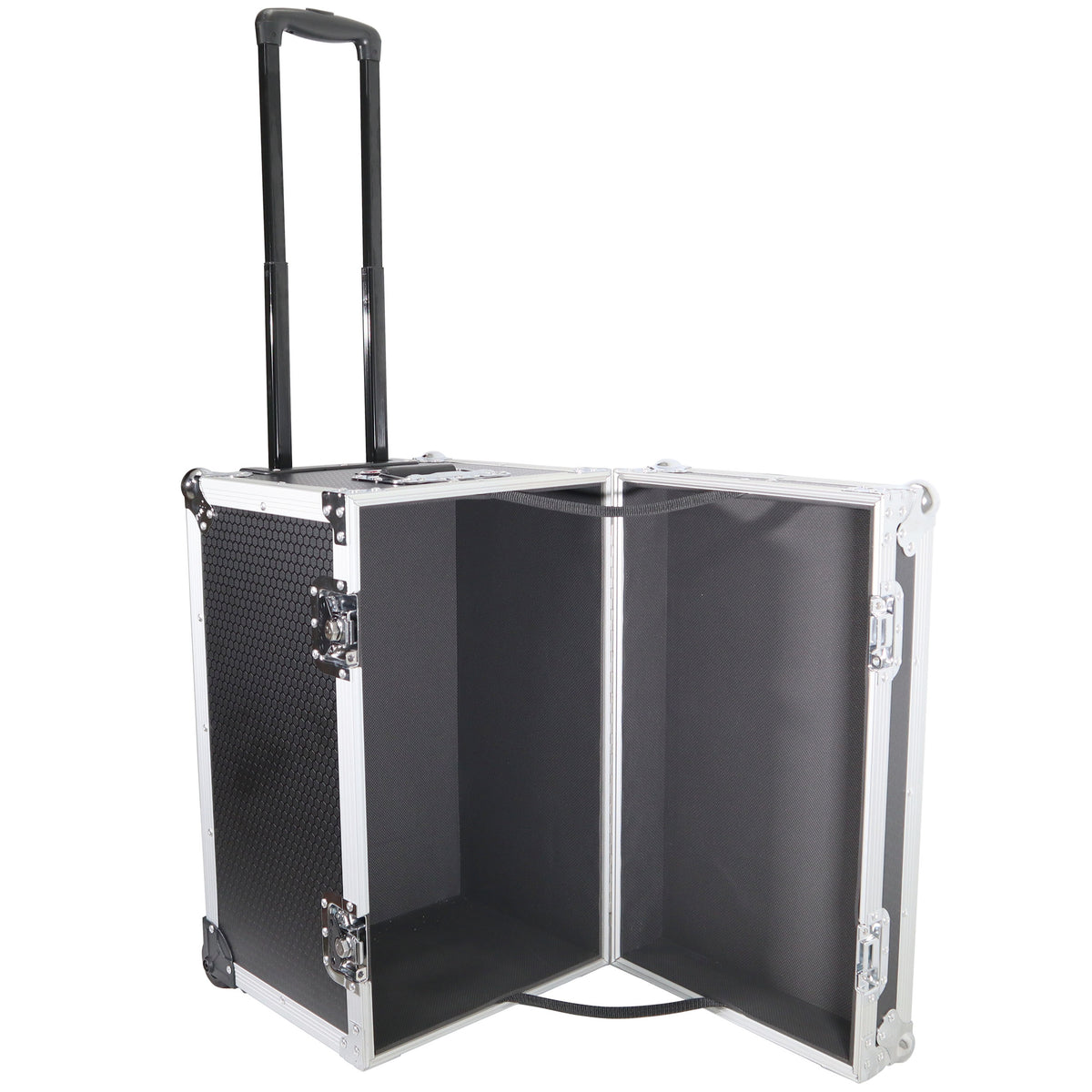 ProX T-UTIHW MK2 Rolling Utility 100 LP Vinyl Records Case W/ Retracta ...