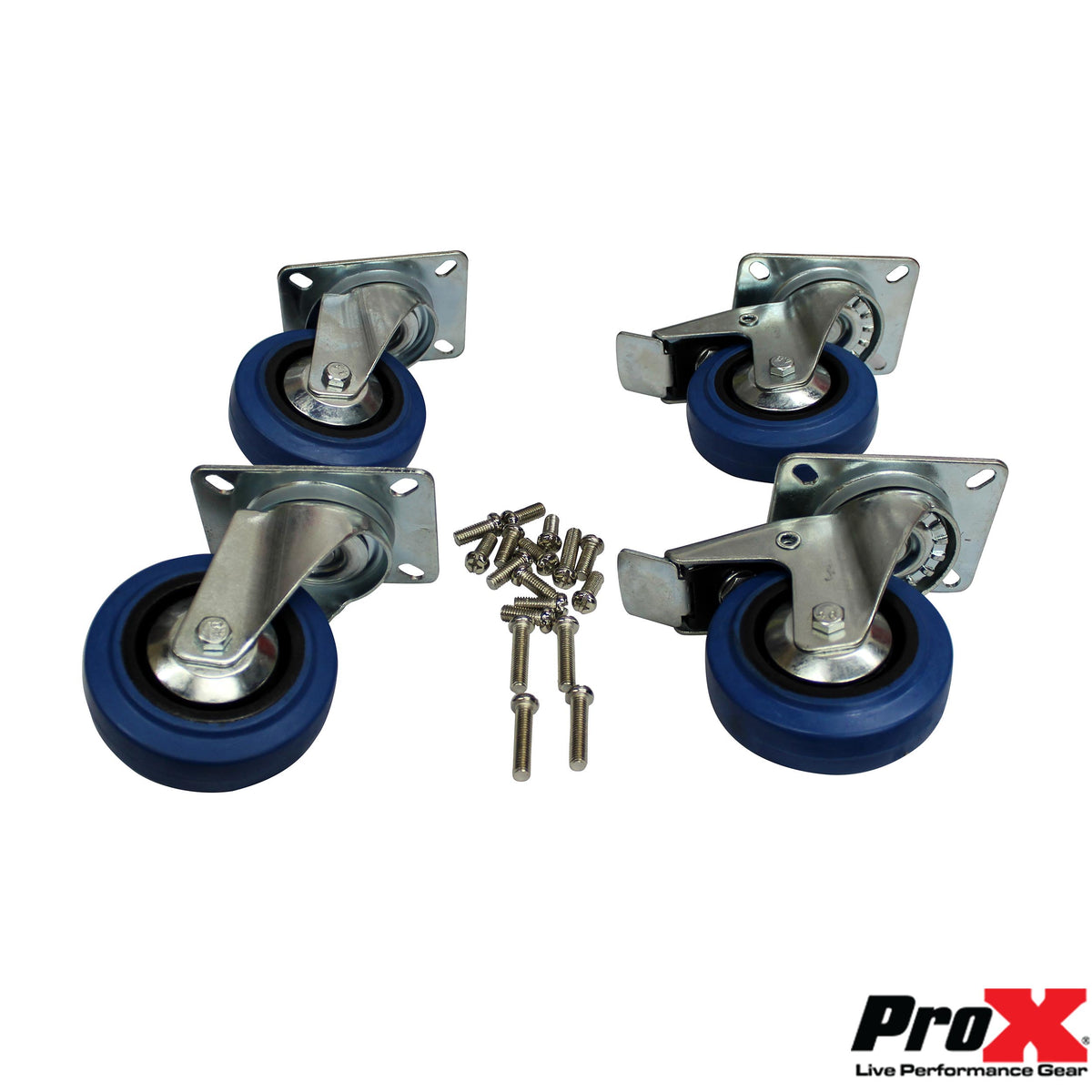 ProX X-CASTER-4-BLUE Industrial Grade Blue Casters (set of 4) – Hot ...