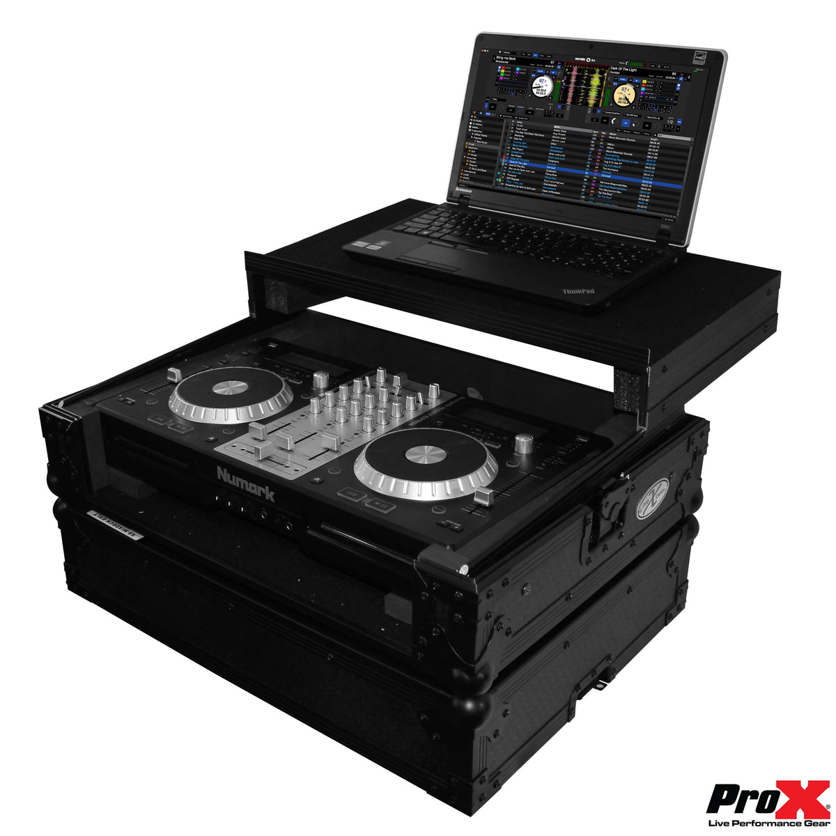 ProX XS-MIXDECKEXLTBL Flight Case for Numark MixDeck Express Digital C ...